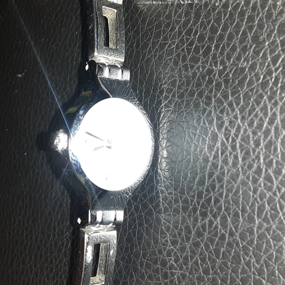 Timex | Accessories | Timex Blue Face Stainless Steel Watch Nrmint ...